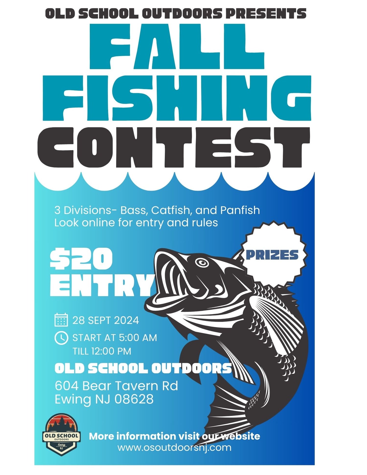 Fall Fishing Contest – Old School Outdoors